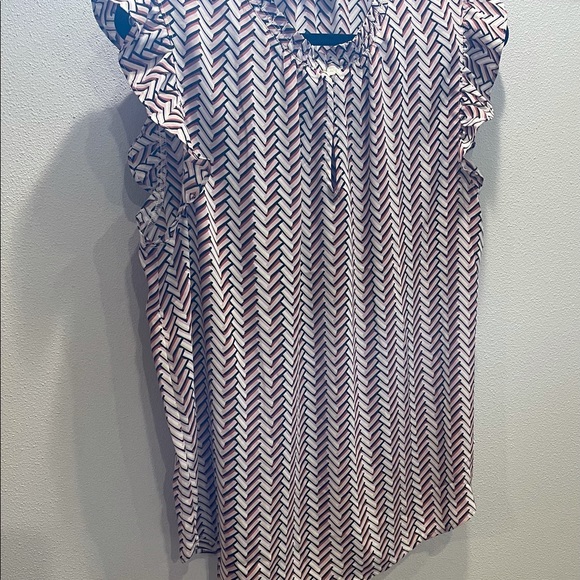 LOFT | Tops | Loft Capsleeve Blouse | Poshmark